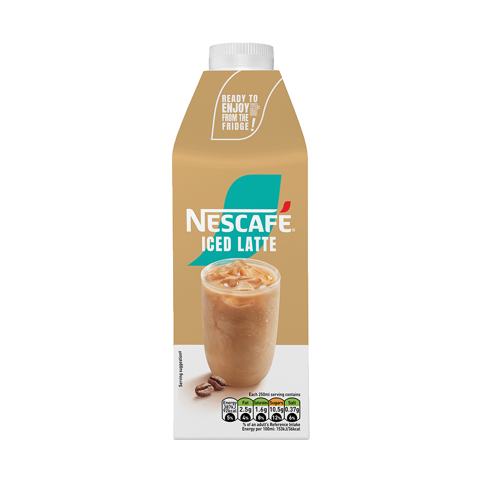 NESCAFÉ® Multiserve Iced Coffee Latte | NESCAFÉ UK & IE